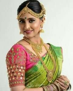 Traditional south indian bridal blouse designs