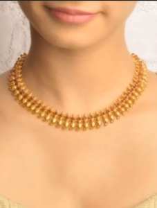 Latest simple gold necklace designs - Simple Craft Idea
