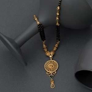 Modern gold mangalsutra design for women - Simple Craft Idea