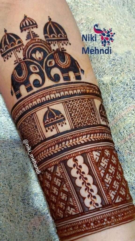 Elephant Mehndi Design Images Pictures - Simple Craft Idea
