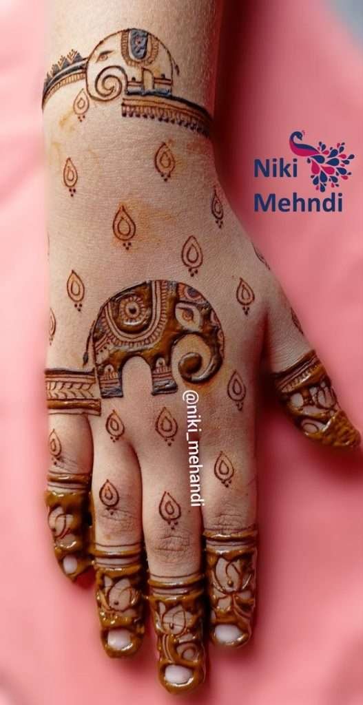 Elephant Mehndi Design Images Pictures - Simple Craft Idea