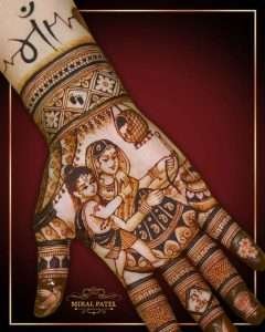 15 Krishna Mehandi Designs: Embrace Intricate Artistry - Simple Craft Idea